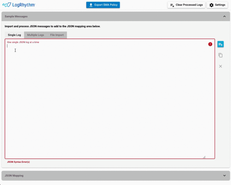 Benefits of JSON Log Source Collection for LogRhythm SIEM Users | Exabeam