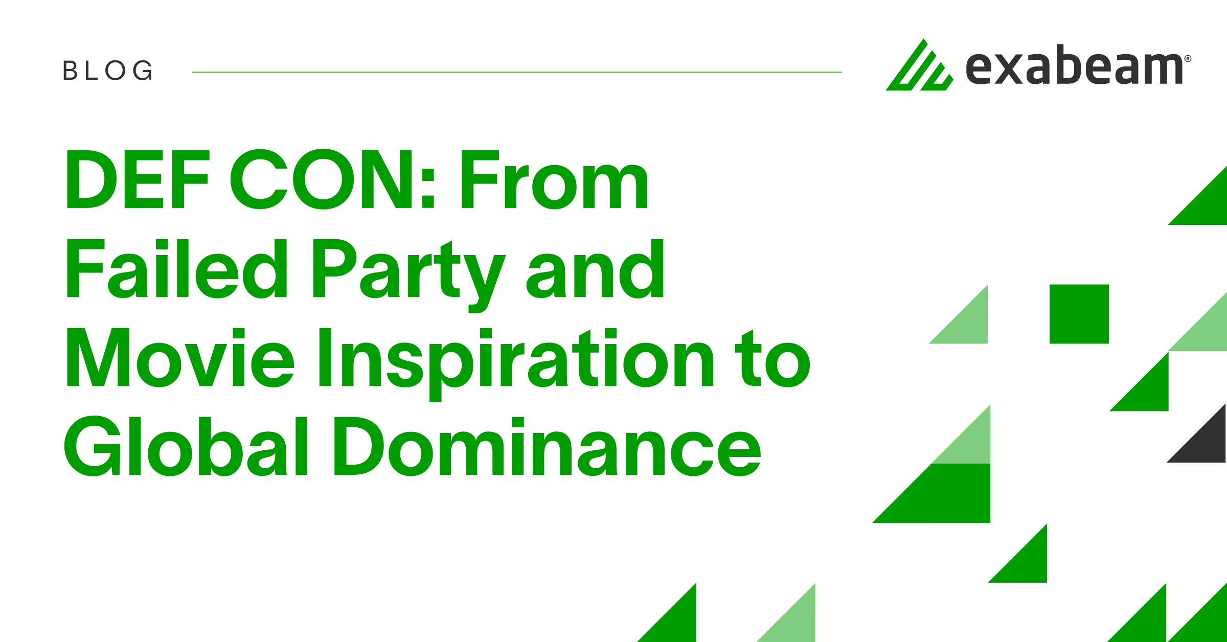 DEF CON: From Failed Party and Movie Inspiration to Global Dominance ...