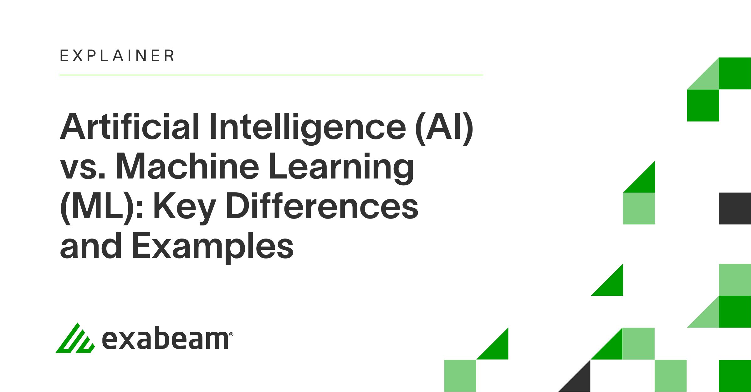Artificial Intelligence (AI) vs. Machine Learning (ML): Key Differences ...