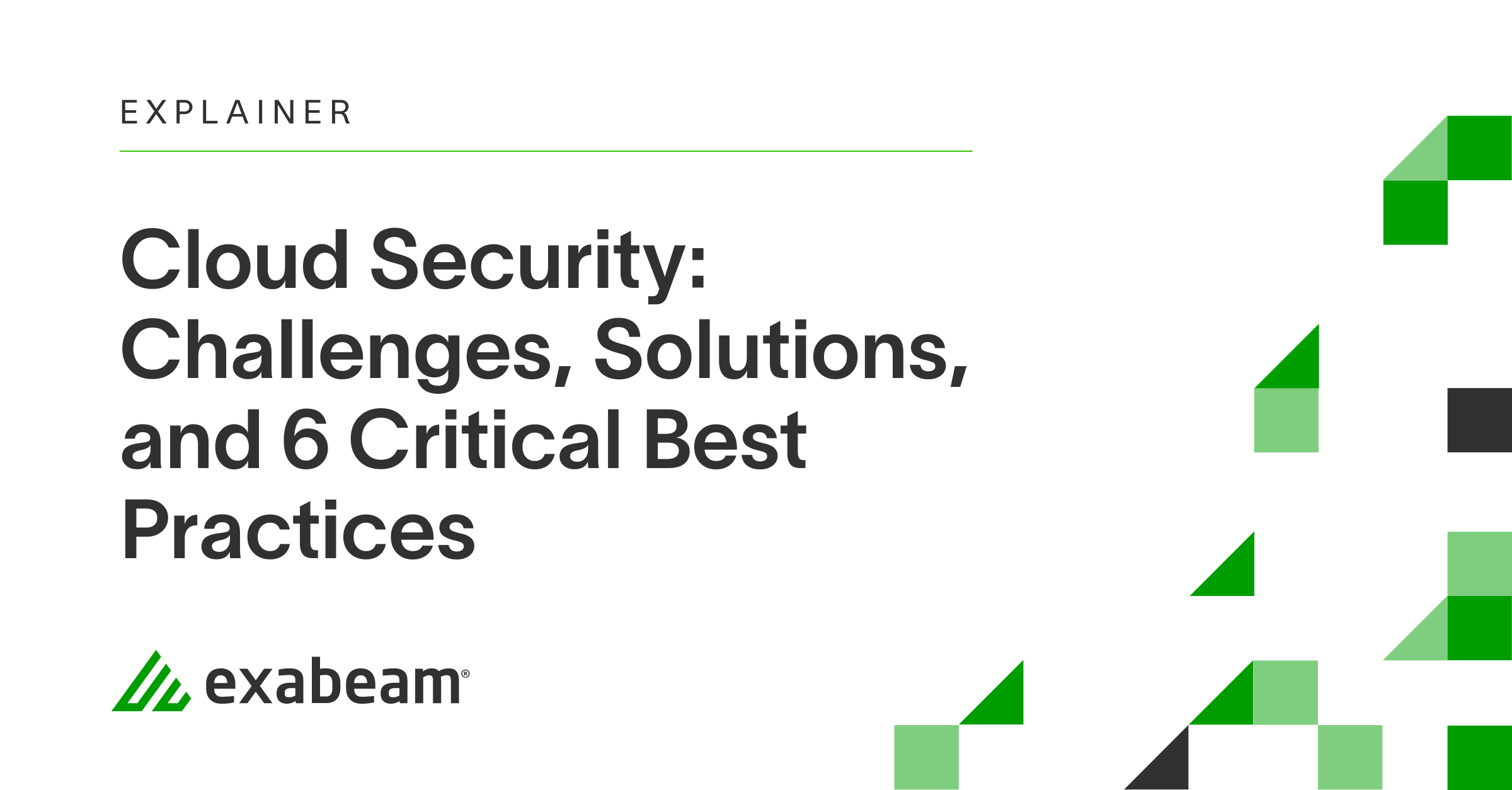 Cloud Security: Challenges, Solutions, and 6 Critical Best Practices ...