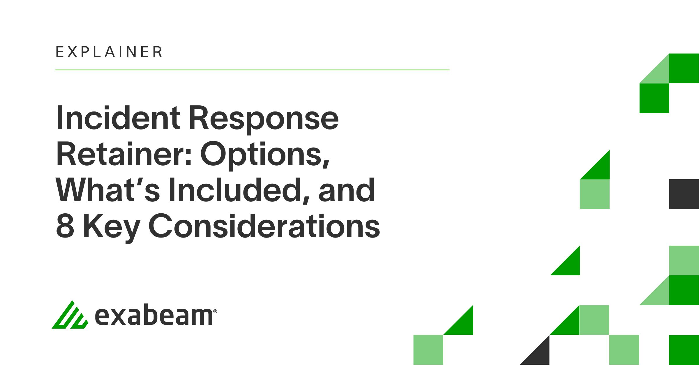 Incident Response Retainer: Options, What’s Included, and 8 Key ...
